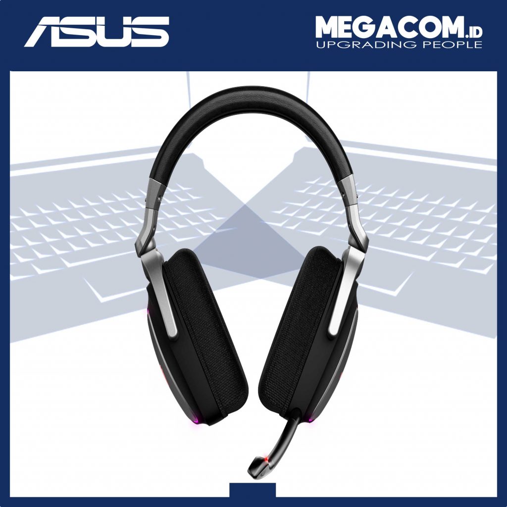 Asus ROG DELTA RGB Quad-DAC Gaming Headset | MEGACOM.ID